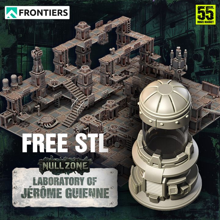 3D Printable Incubator. Null Zone: Laboratory of Jerome Guienne FREE ...