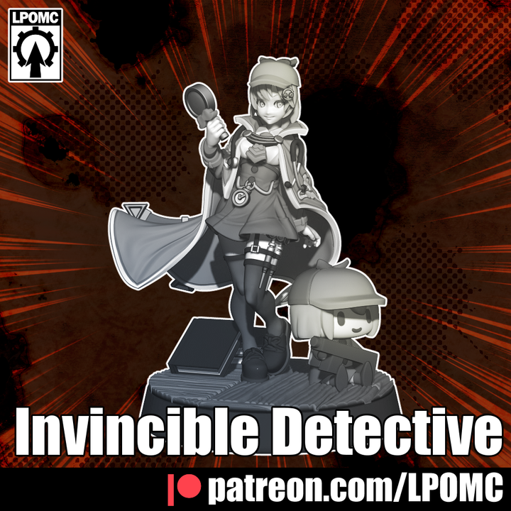 3D Printable Invincible Detective by LPOMC