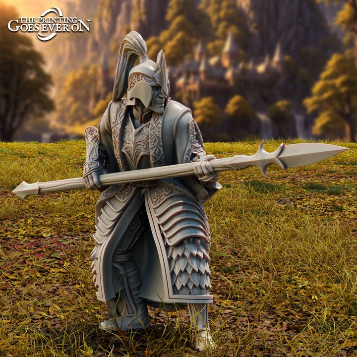 3D Printable Brightwood Queens Guard A - Presupported by The Printing ...