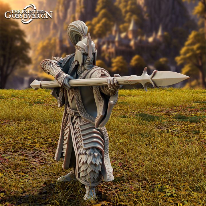 3D Printable Brightwood Queens Guard C - Presupported by The Printing ...