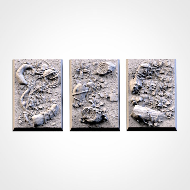3D Printable Forest Bases (Square) Expansion by Txarli Factory