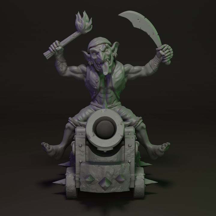 3D Printable Pirate Goblins by Miguel Escudero Esteban