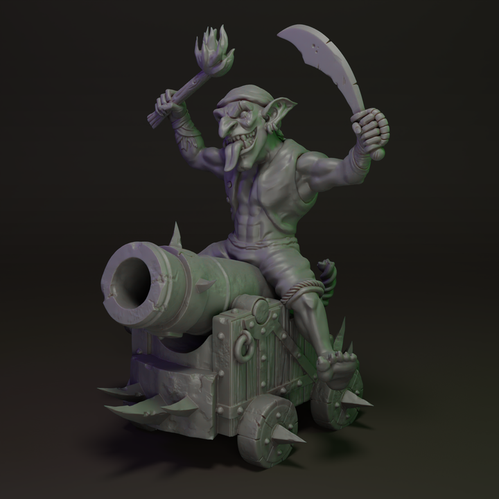 3D Printable Pirate Goblins by Miguel Escudero Esteban