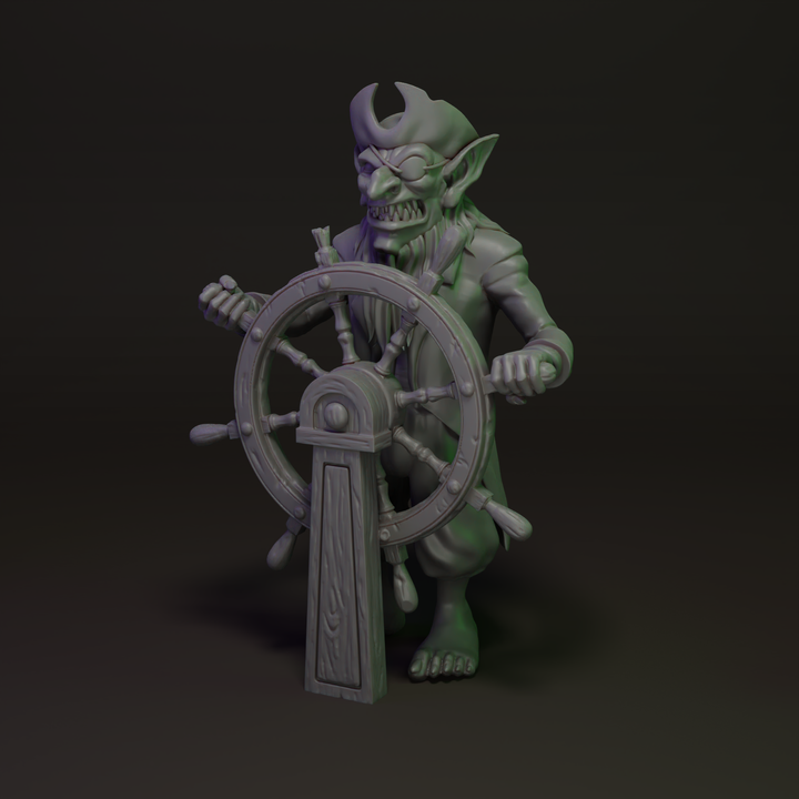 3D Printable Pirate Goblins by Miguel Escudero Esteban