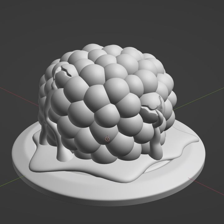 3D Printable Encephalon Cluster - Free Model by Andrej Krebs