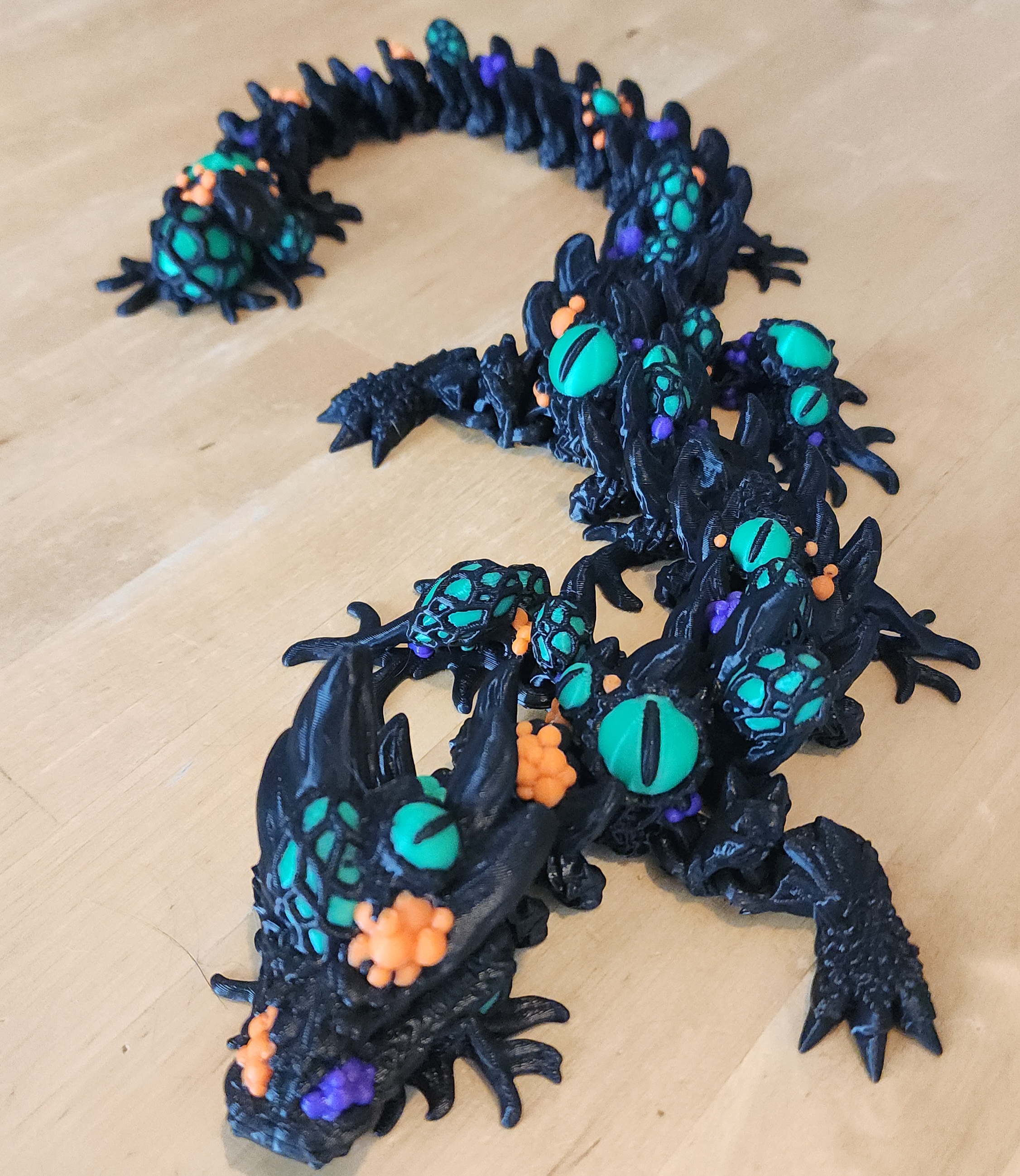 3D Printable Infested Dragon by Cinderwing3D
