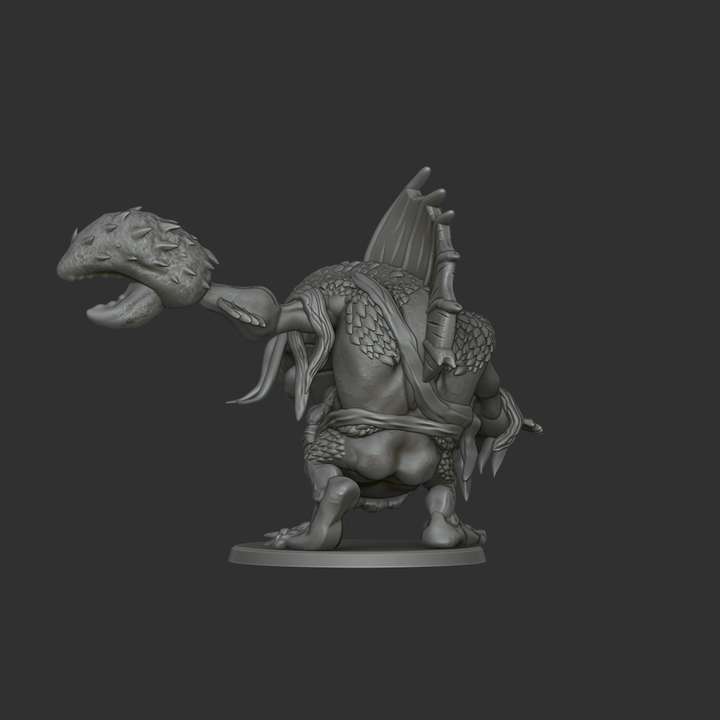 3D Printable River Troll CrabMutation by Insight Miniatures