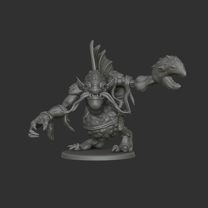 3D Printable River Troll CrabMutation by Insight Miniatures
