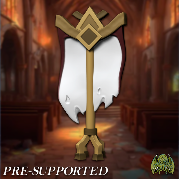 3D Printable Holy Temple Scenary [PRE-SUPPORTED] Diorama Church by ...