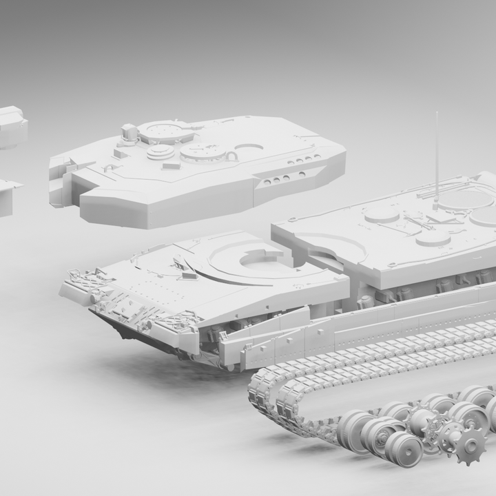 3D Printable Pz. 87 WE by The Military Industrial Complex