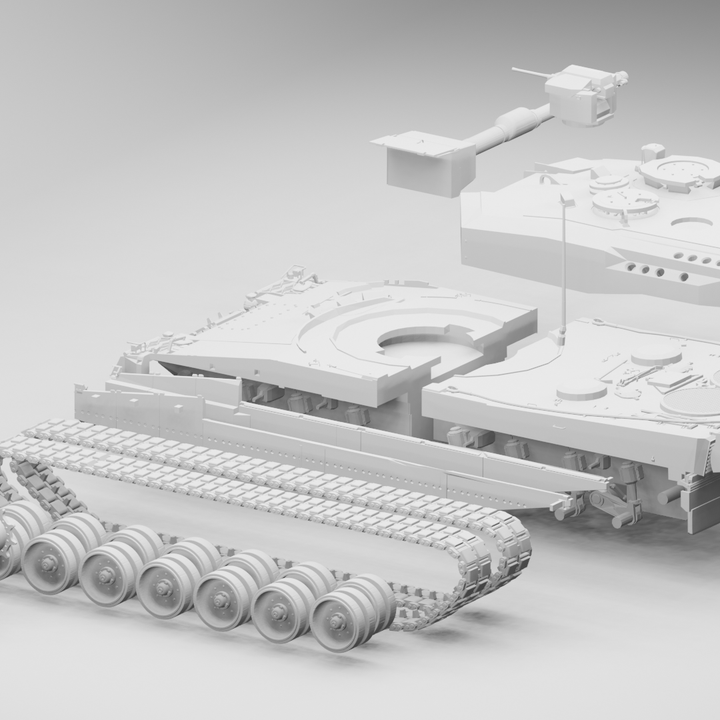 3D Printable Pz. 87 WE by The Military Industrial Complex