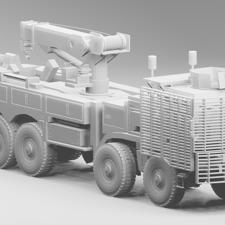 3D Printable British army MAN KAT SVR by The Military Industrial Complex