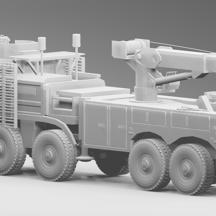 3D Printable British army MAN KAT SVR by The Military Industrial Complex
