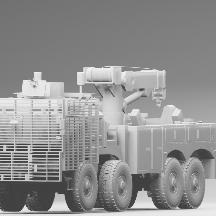 3D Printable British army MAN KAT SVR by The Military Industrial Complex