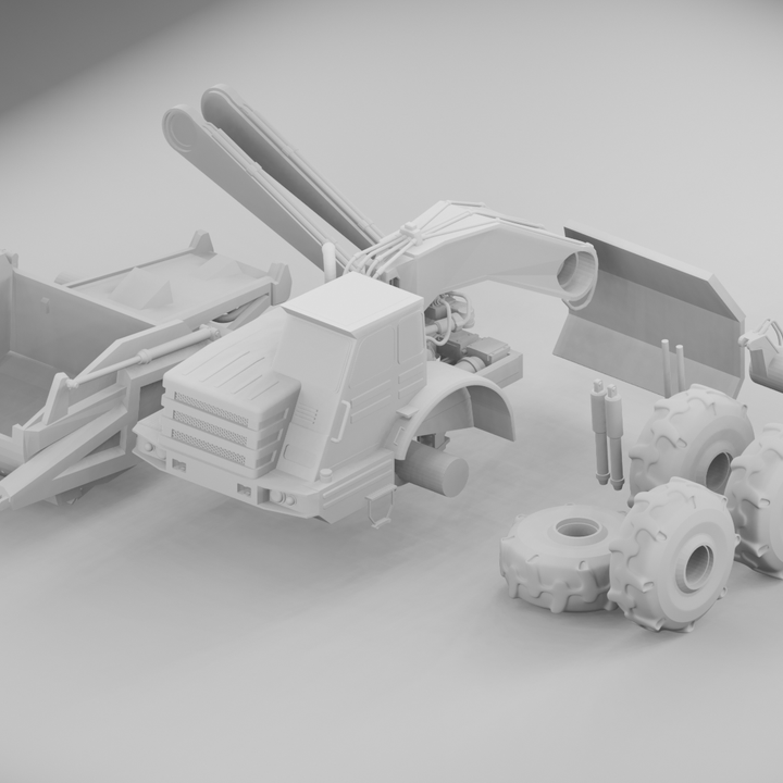 3D Printable MoAZ 546P with earth flattening device by The Military ...