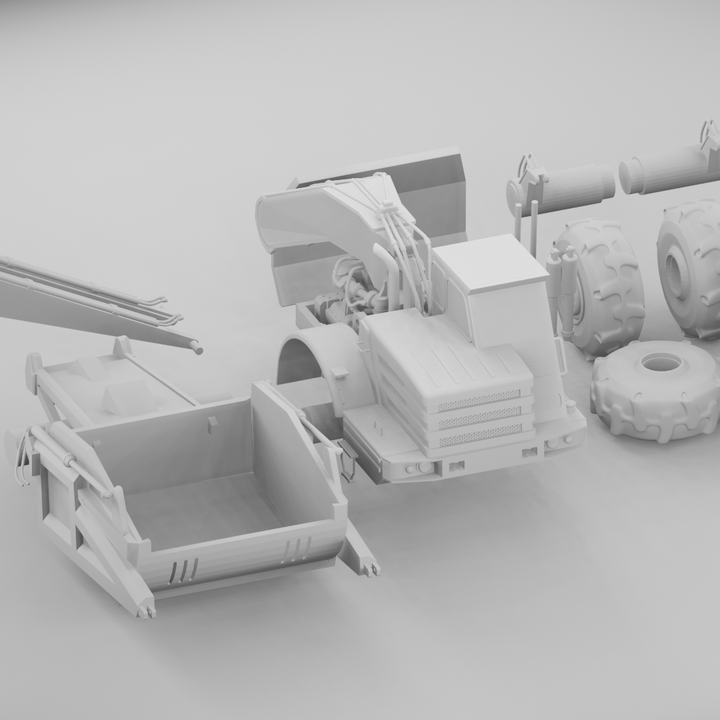 3D Printable MoAZ 546P with earth flattening device by The Military ...