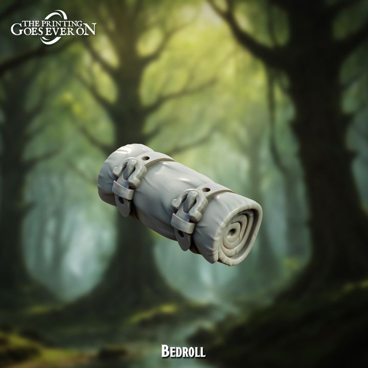 3D Printable Camp Beds - Presupported by The Printing Goes Ever On