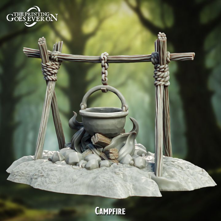 3D Printable Scatter Terrain Props - Heart of the Forest - Presupported ...