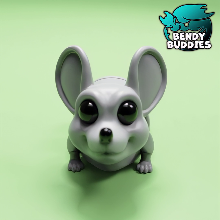 3D Printable Mitsy Cute Mouse / Wild Animal Articulated / Print-in ...