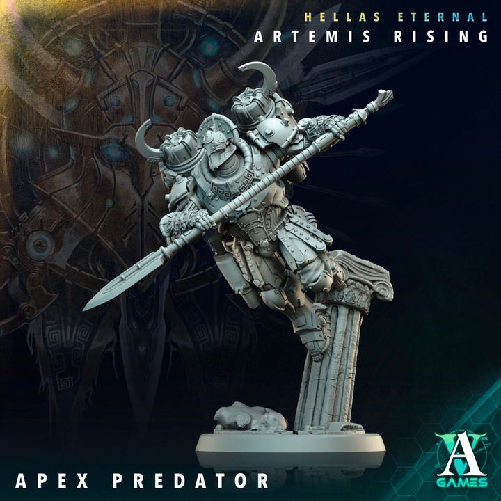 3D Printable Apex Predator & Artemis Predators by Archvillain Games