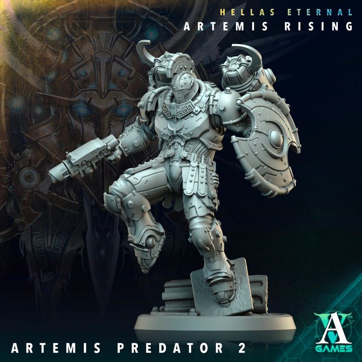 3D Printable Apex Predator & Artemis Predators by Archvillain Games