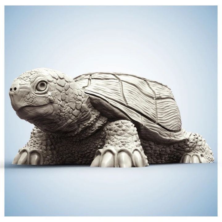 3D Printable Turtle Animal Planter - STL Format 3D Printable Ready File ...