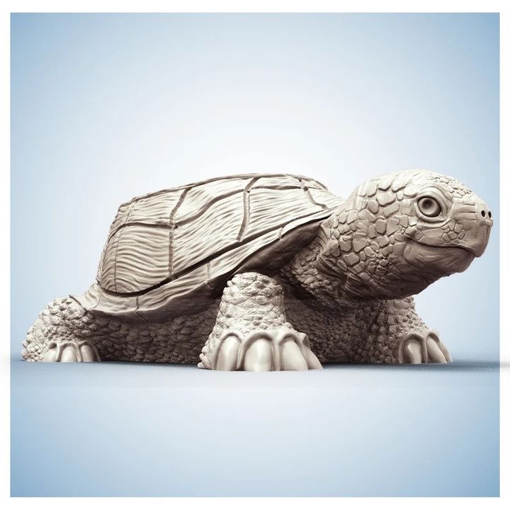 3D Printable Turtle Animal Planter - STL Format 3D Printable Ready File ...