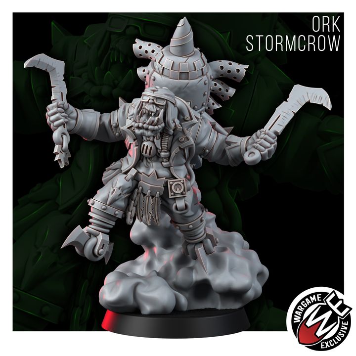 3D Printable ORK STORMCROW by Wargame Exclusive