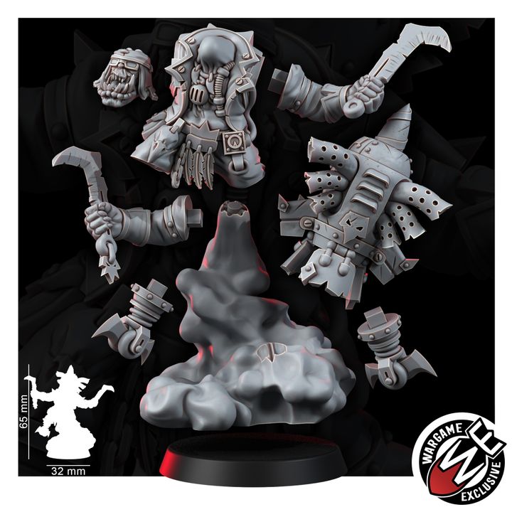3D Printable ORK STORMCROW by Wargame Exclusive