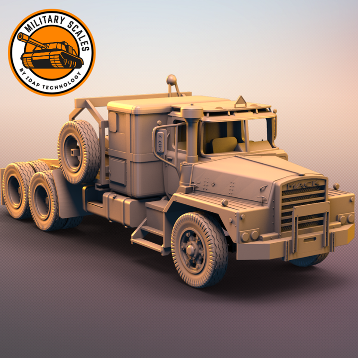 3D Printable Mack DM-800 by MilitaryScales