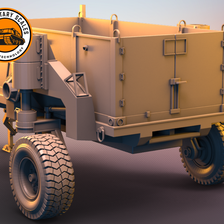 3D Printable Backtrial IDF by MilitaryScales