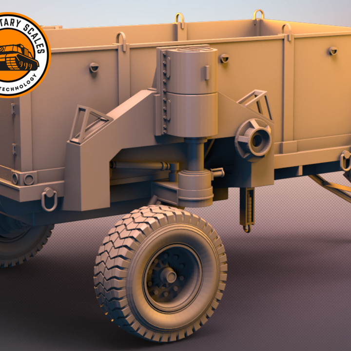 3D Printable Backtrial IDF by MilitaryScales