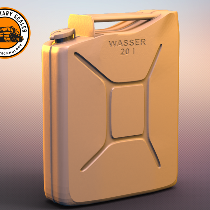 3D Printable Canister by MilitaryScales