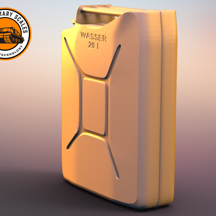 3D Printable Canister by MilitaryScales