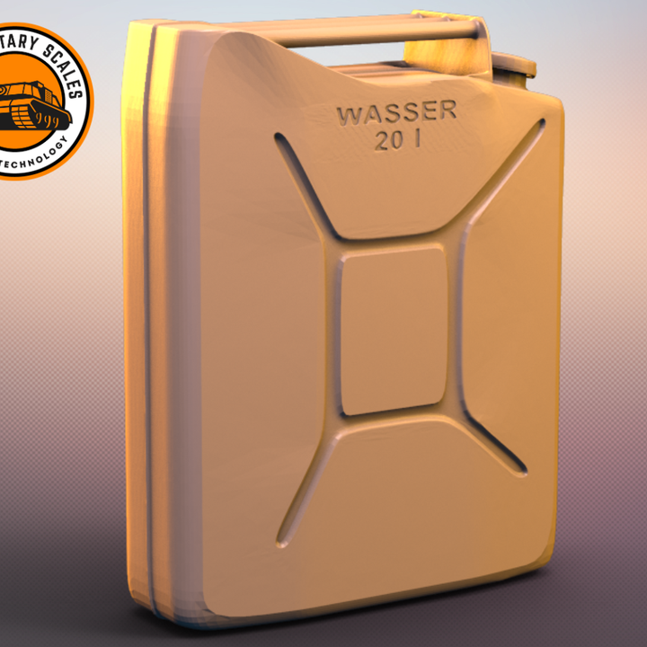 3D Printable Canister by MilitaryScales
