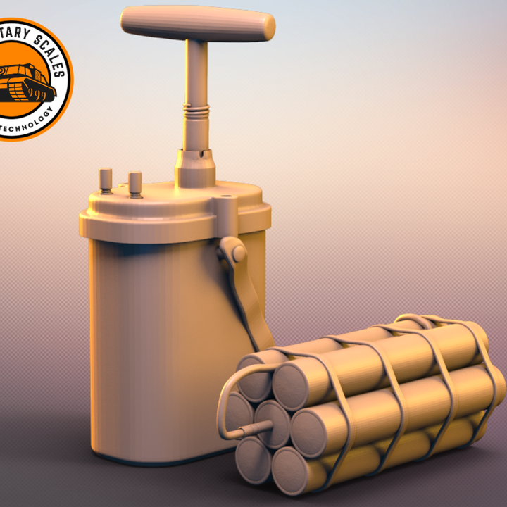 3D Printable Dynamite by MilitaryScales