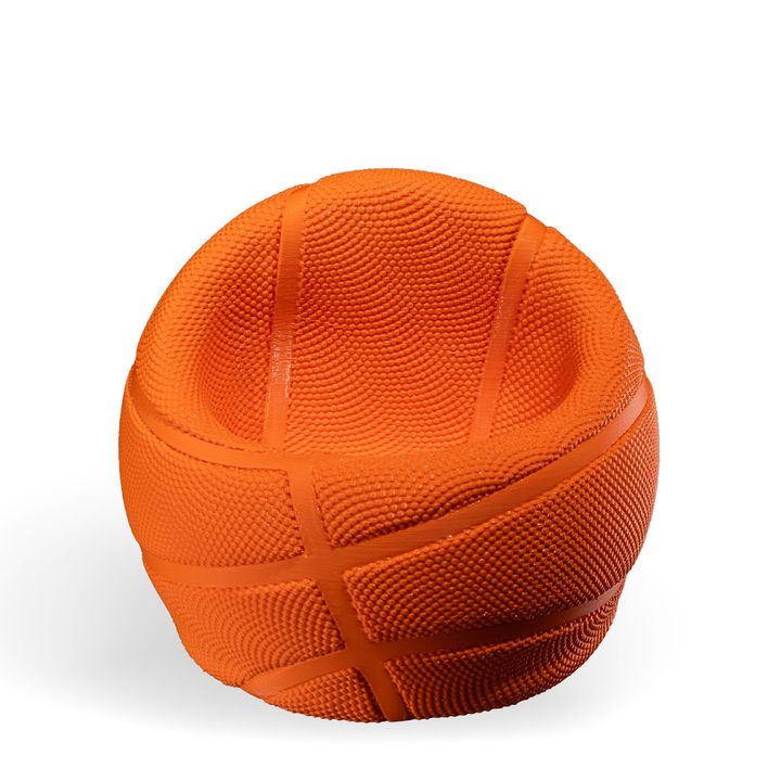 3D Printable Basketball Phone Holder by Stlflix