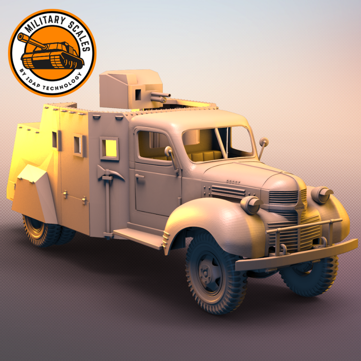 3D Printable Dodge Tanaké by MilitaryScales