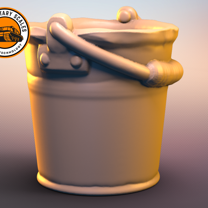 3D Printable Bucket by MilitaryScales