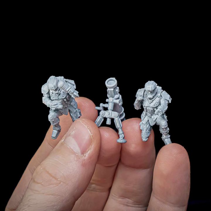 3D Printable RAZORBACK MEGA BUNDLE - Infantry unit Builder + Heavy ...