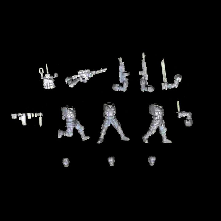 3D Printable RAZORBACK MEGA BUNDLE - Infantry unit Builder + Heavy ...