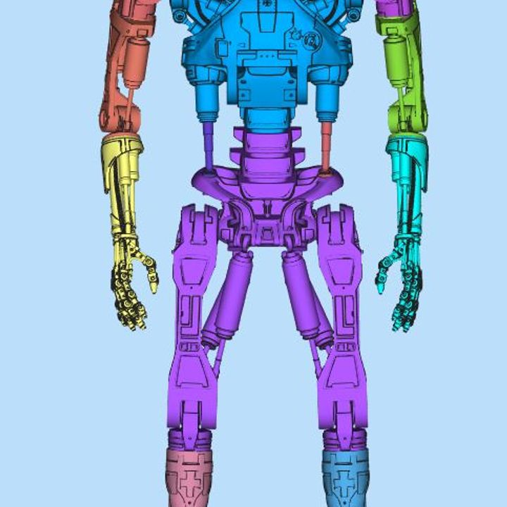 3D Printable T-800 XTerminator V2 by SKYNET