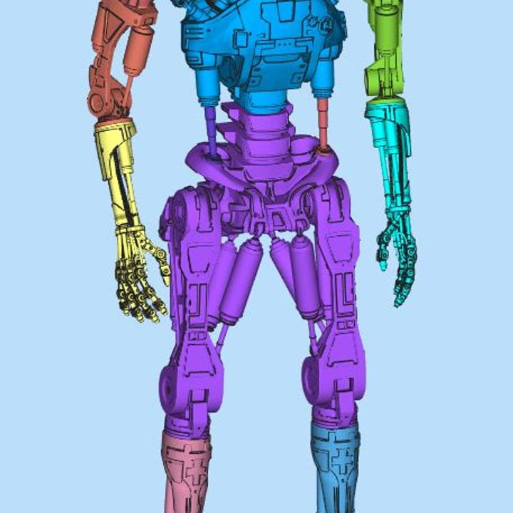3D Printable T-800 XTerminator V2 by SKYNET