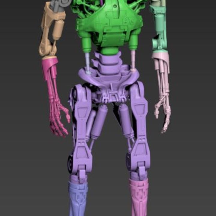 3D Printable T-800 XTerminator V2 by SKYNET