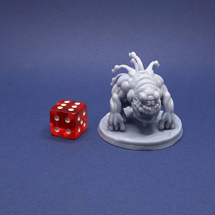 3D Printable Brute Murloc - 32mm scale pre-supported miniature by ...