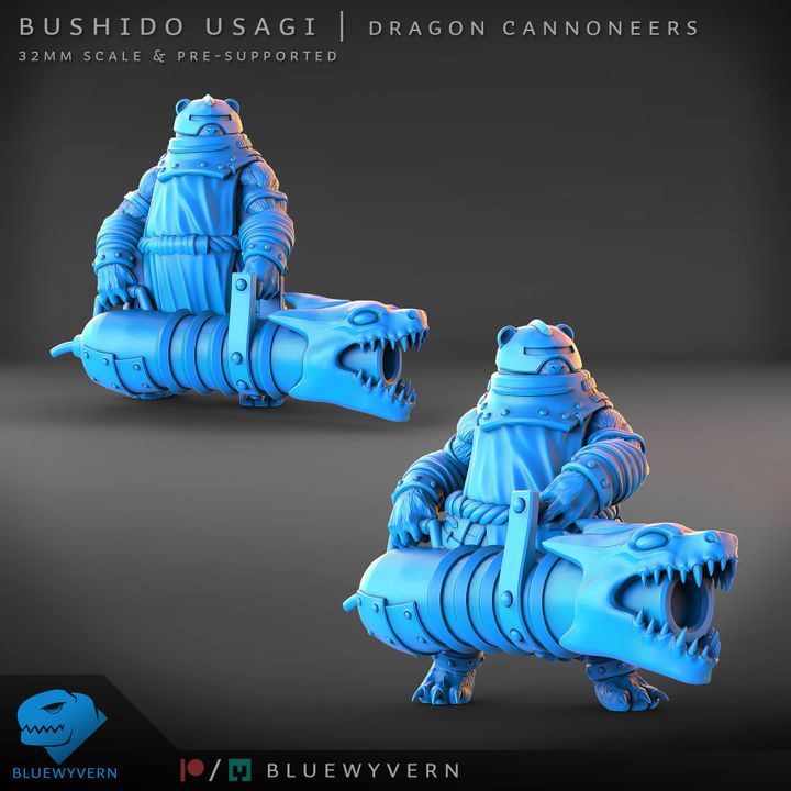 3D Printable Bushido Usagi - Complete Set C by BlueWyvern