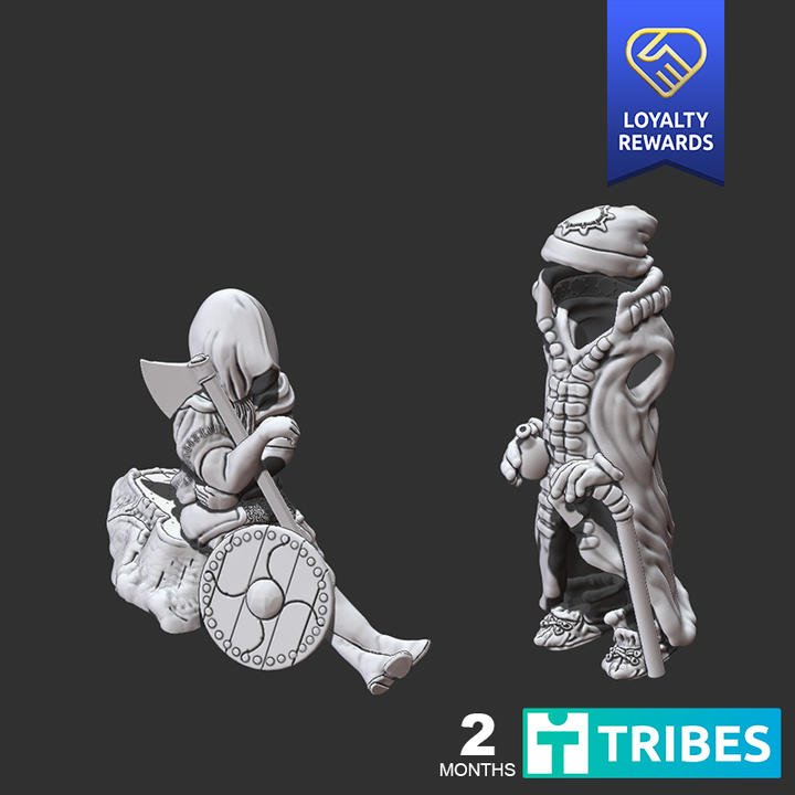3D Printable Loyalty 2 months (promo) by Sculpting George