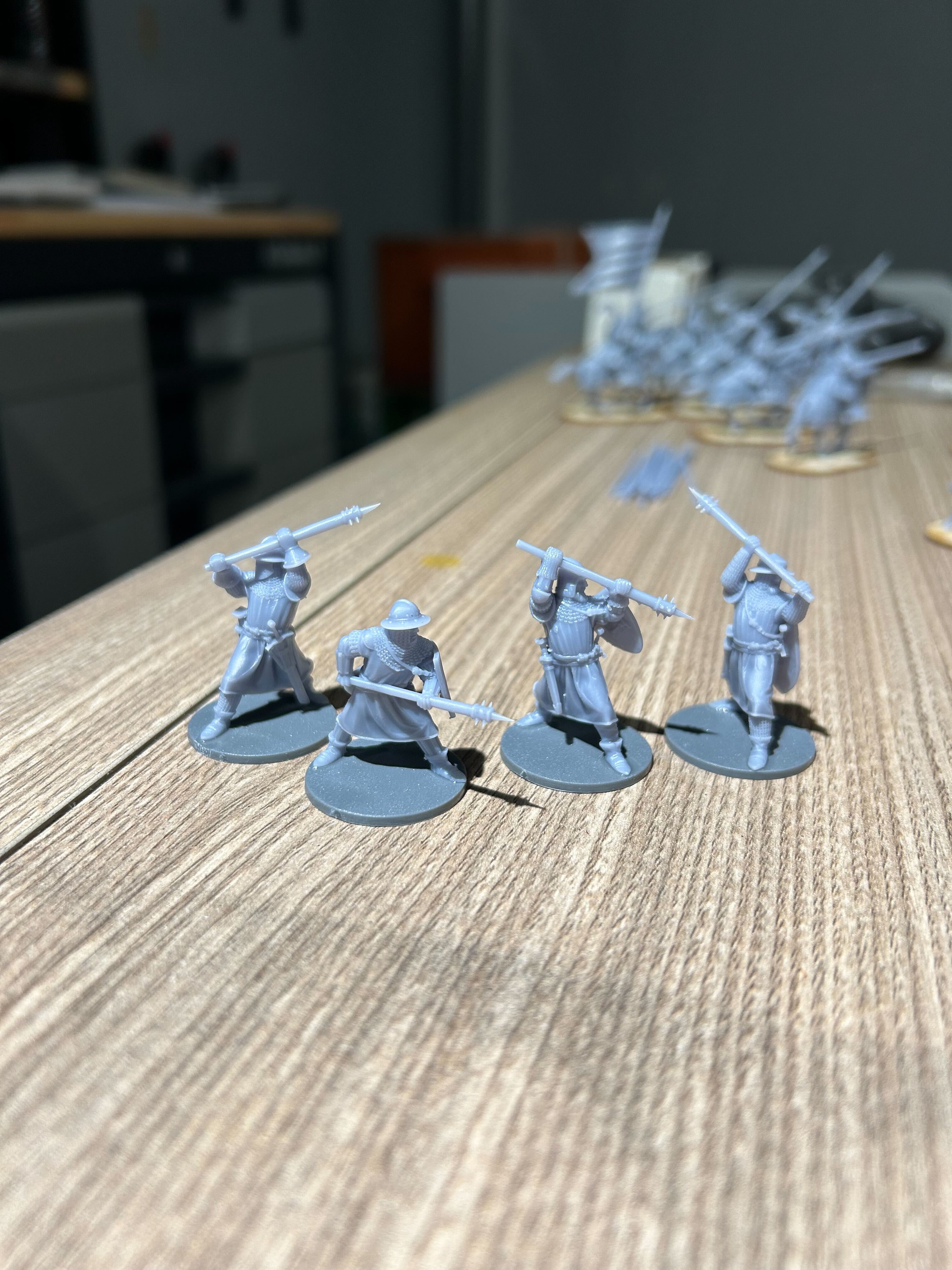 3D Printable Flemish Militia armed with "Goedendag" - Early14th by ...