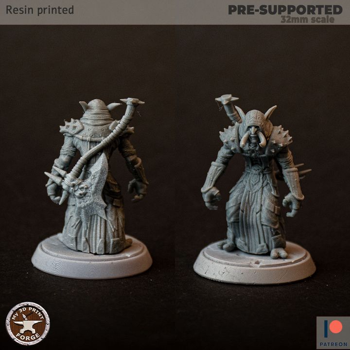 3D Printable Death Knight Troll 3 models by My3DPrintForge