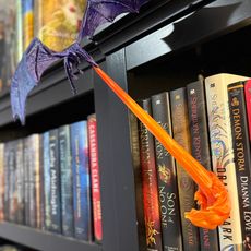 3D Printable Flying Dragon Book Nook by 3Demon